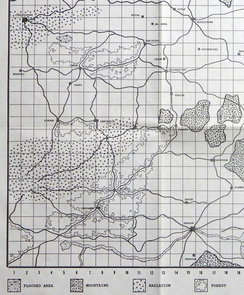 Twilight 2000 Computer Game: A Look at the Map and Book – From Poland ...
