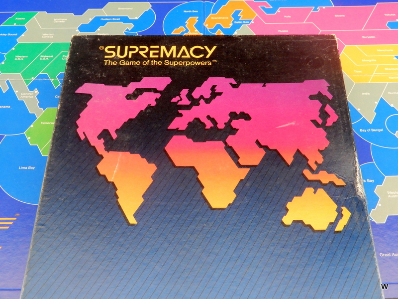 Supremacy (1986): Cold War Superpowers Strategic Game – Players Get ...